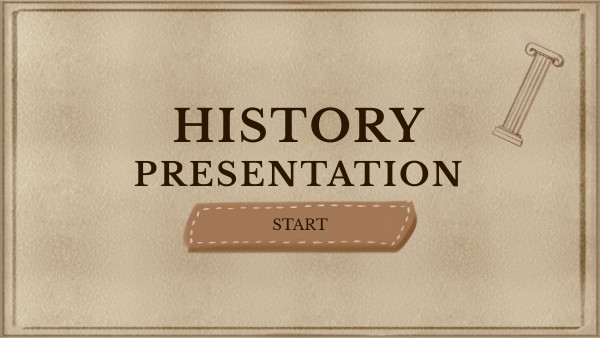 HISTORY PRESENTATION III