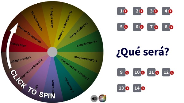 Ruleta: Pausas activas | Genially