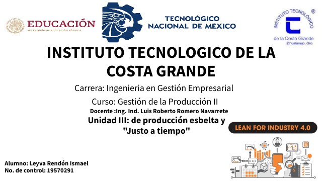 GESTIÓN DE LA PRODUCCIÓN II_T3/ACT2 VIDEO DE LEAN MANUFACTURING
