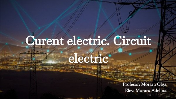 Curentul electric | Genially
