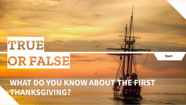 WHAT DO YOU KNOW ABOUT THANKSGIVING? | Genially