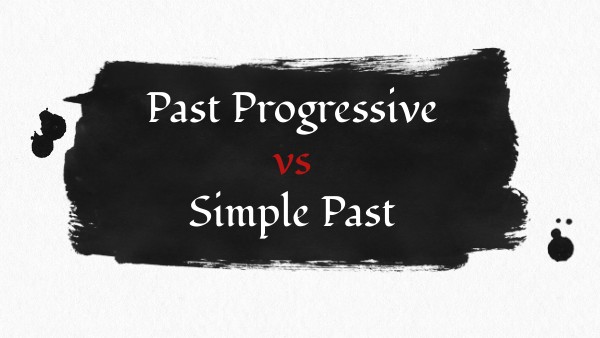 Past progressive vs Simple past | Genially