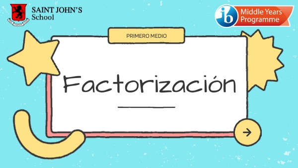 Factorización por factor común | Genially