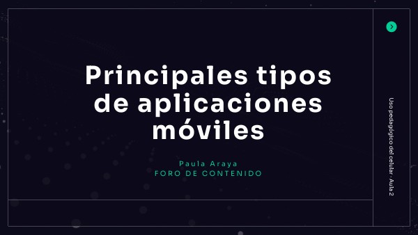 TIPOS DE APPS