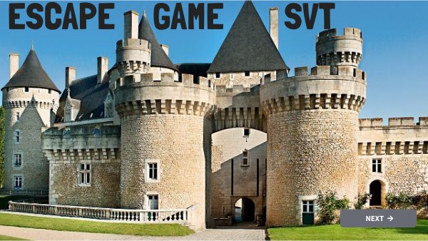 Escape game SVT