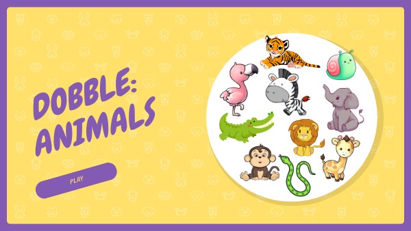 Dobble animals 4º VDLA
