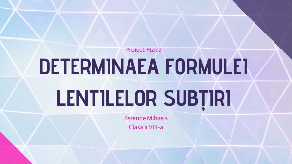 Proiect-Fizică | Genially