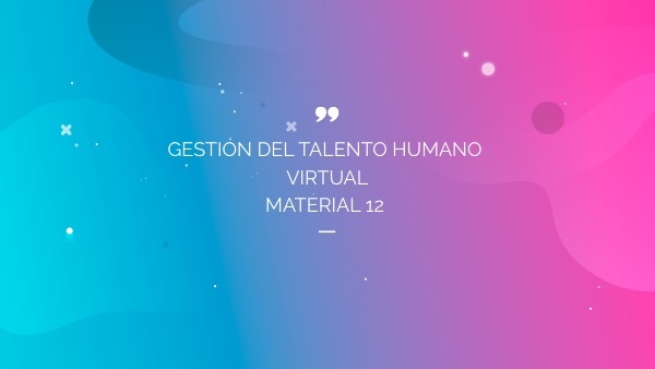 Material semana 12 | Genially