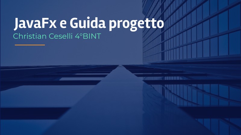 JavaFx-Presentazione