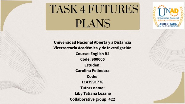 Task 4 CarolinaPolindara | Genially