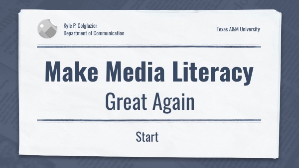 Media Literacy Quiz | Genially