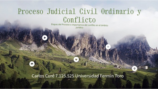 Proceso Judicial Civil y Conflicto | Genially