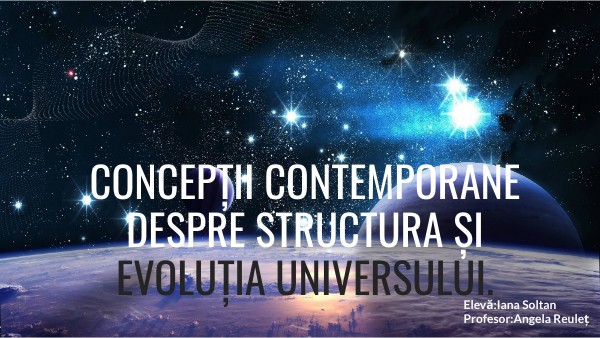 Concepții Univers