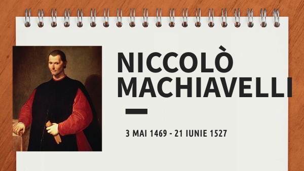 Niccolo Machiavelli