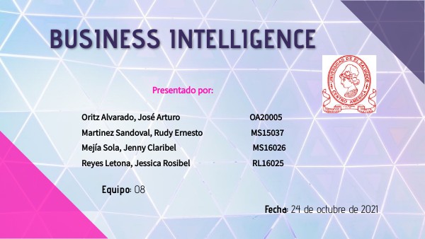 Business Intelligence | Genially