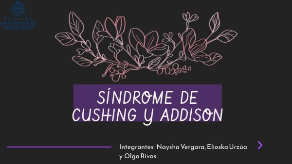 Síndrome de Cushing y Addison