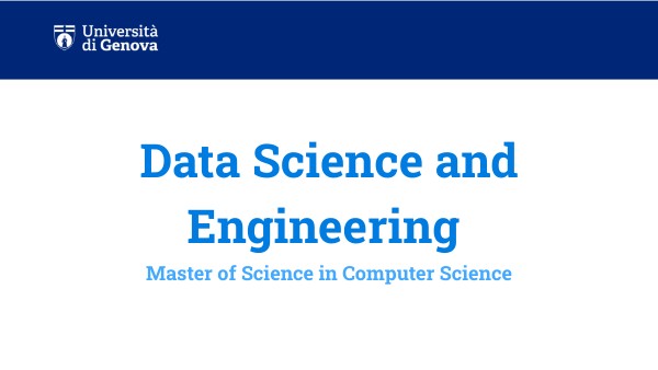 Computer Science Master Degree DSE