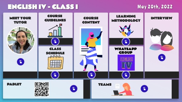 ENGLISH IV - FIRST CLASS