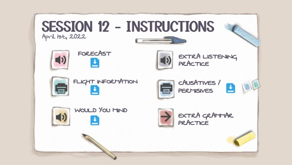 SESSION 12 - INSTRUCTIONS | Genially