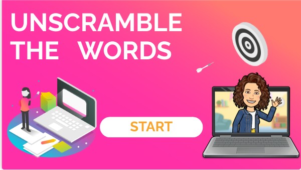 Unscramble vocabulary U.6 | Genially