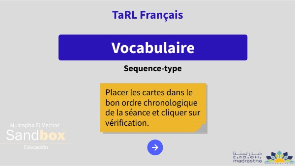 Vocabulaire TaRL | Genially