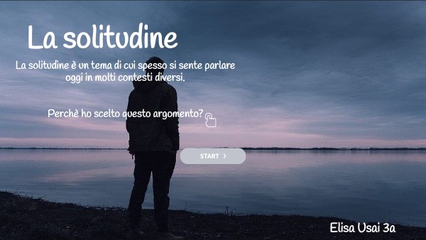 la solitudine