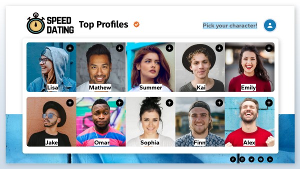 Speaking/Interacting Activity: Speed Dating (15 minutes) | Genially