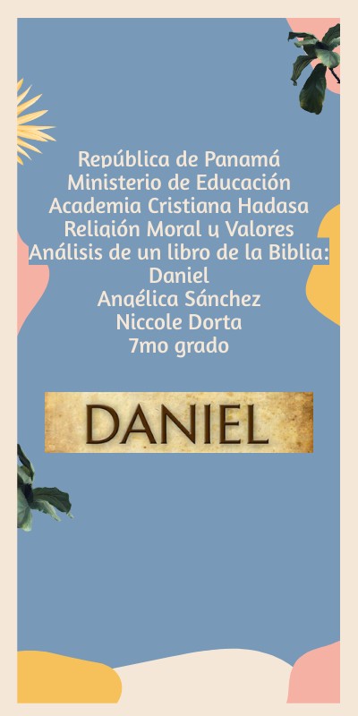 Análisis de un Libro de la Biblia - Daniel | Genially