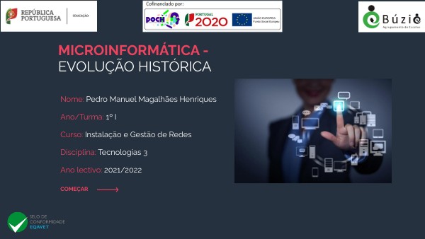 MICROINFORMÁTICA - Evolução histórica | Genially