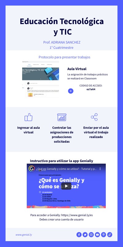 Presenta Educ Tecnológica y TIC