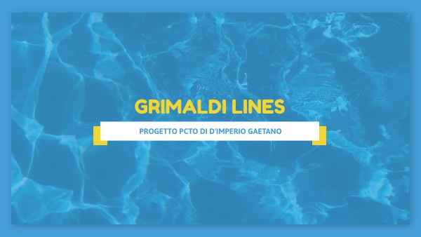 Grimaldi Lines | Genially