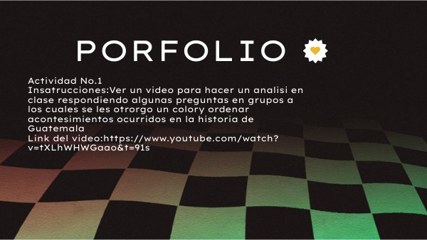 Actividad Grupal No.1 | Genially