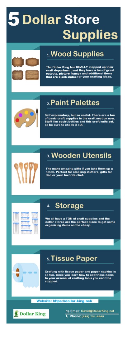 5 Dollar Store Supplies