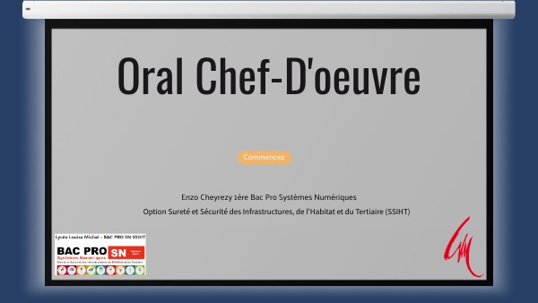 Chef d'oeuvre | Genially