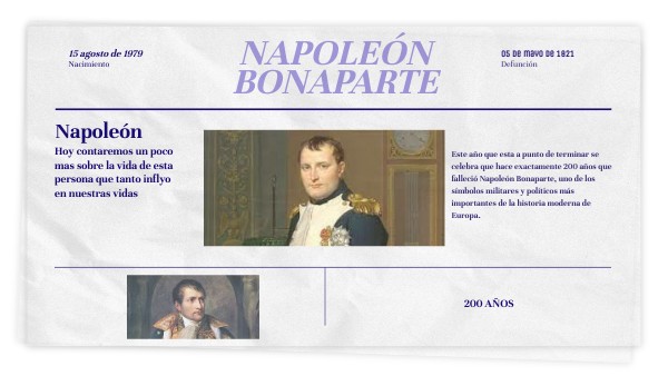 Napoleón | Genially