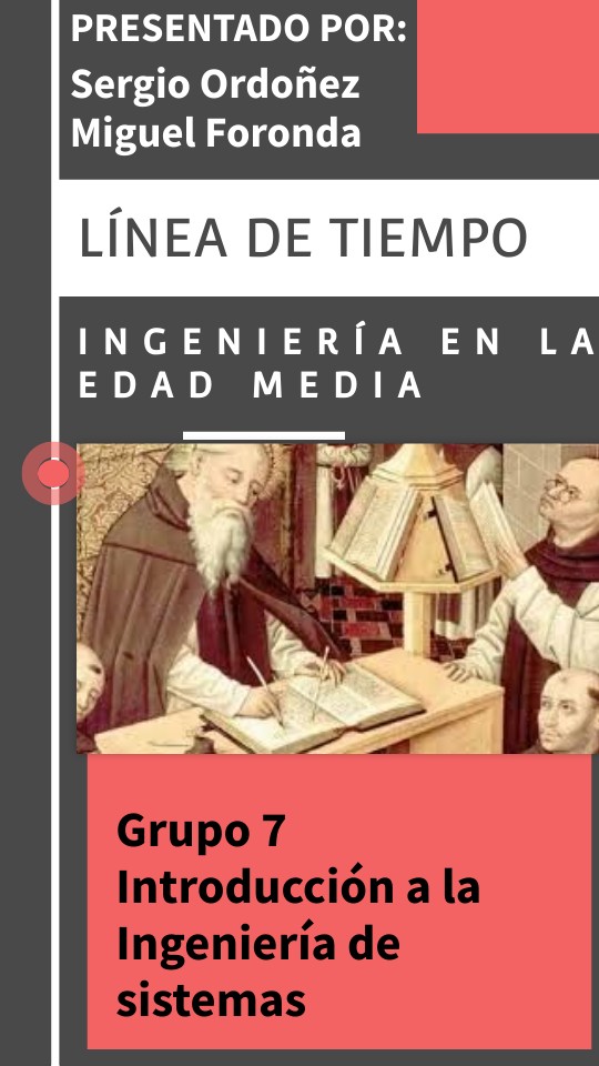 Linea de tiempo ingenieria en la edad media | Genially