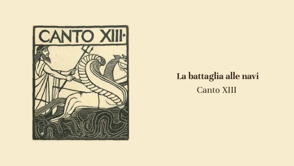 Canto xiii dell'Iliade