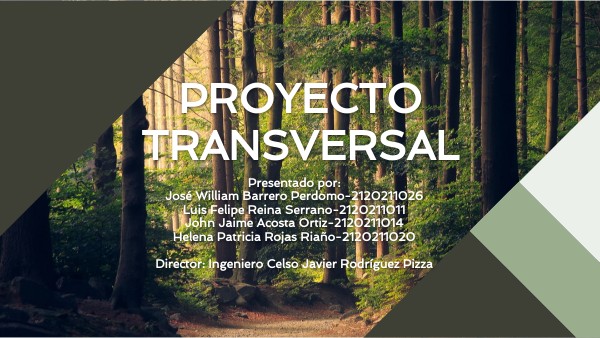 Proyecto transversal | Genially