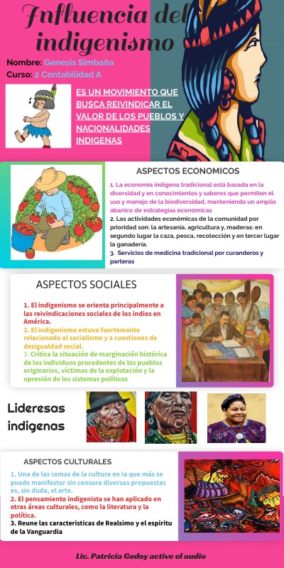 INFLUENCIA DEL INDIGENISMO