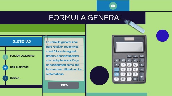 FÓRMULA GENERAL | Genially