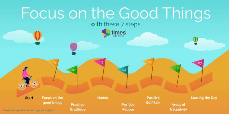 Focus on the good things with 7 steps