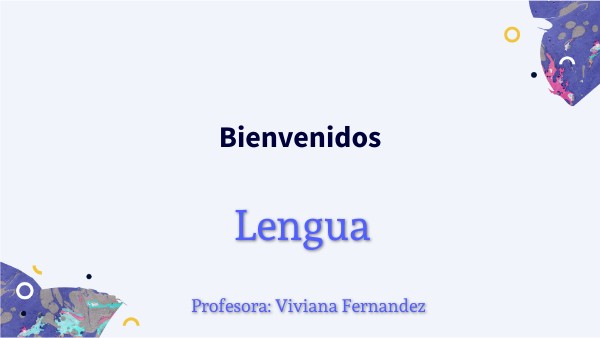 LENGUA | Genially