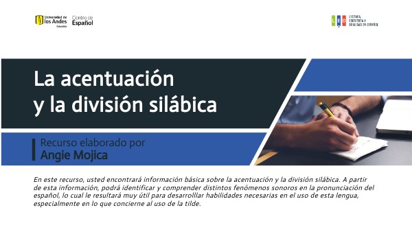 Acentuación y división silábica | Genially