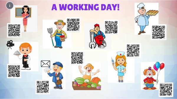 A working day! | Genially