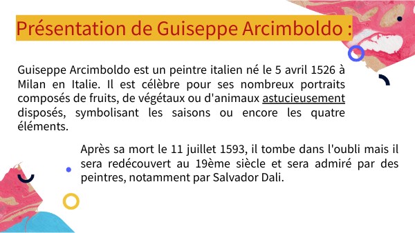 Guiseppe ARCIMBOLDO | Genially