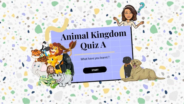Animal Kingdom Quizz 1a