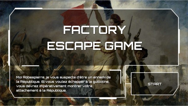 FACTORY ESCAPE GAME