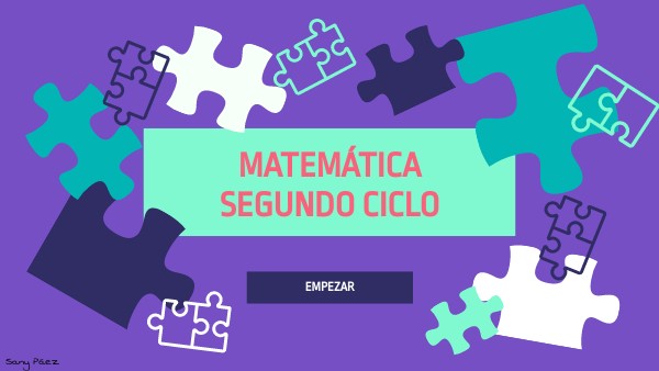 matemática segundo ciclo