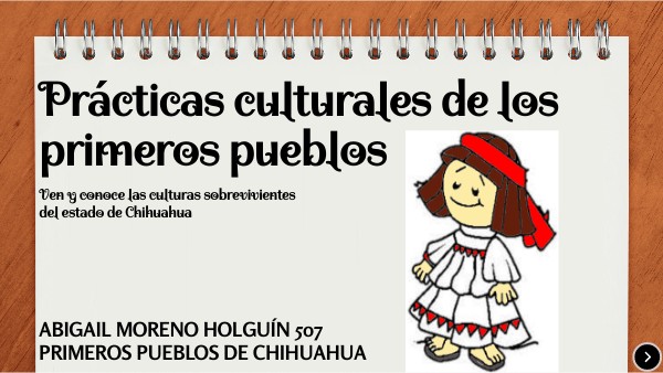PRIMEROS PUEBLOS INDIGENAS DE CHIHUAHUA
