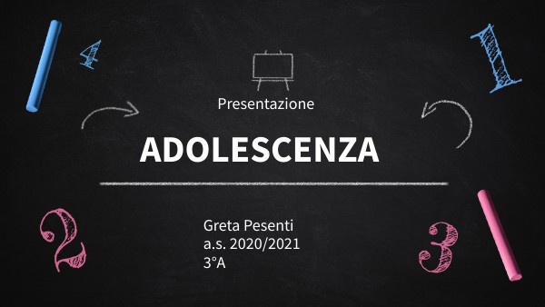 PRESENTAZIONE ESAME "adolescenza"